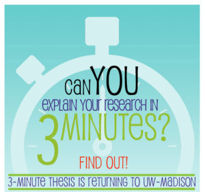 3MT (Three Minute Thesis) – Graduate Women In Science